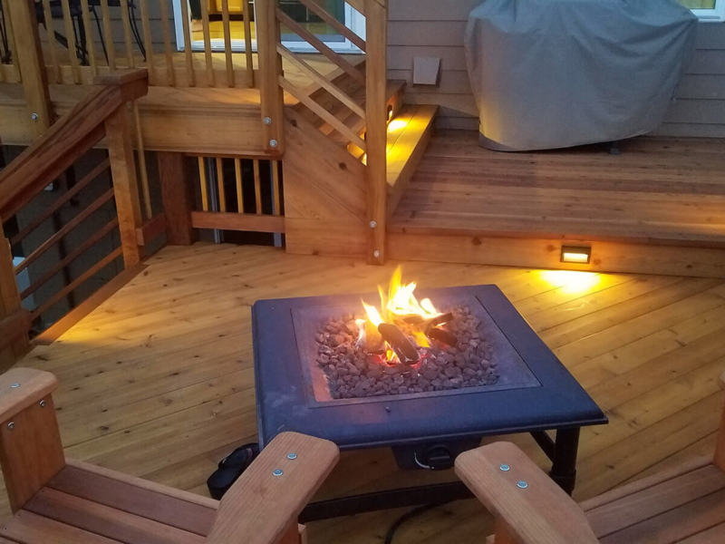 Cold Weather Getting To You? Try A Fire Pit! - DeckTec Outdoor Designs