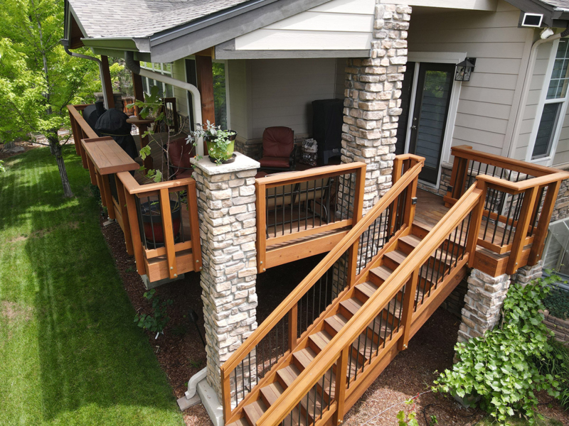 Front Entry Decks - DeckTec Outdoor Designs
